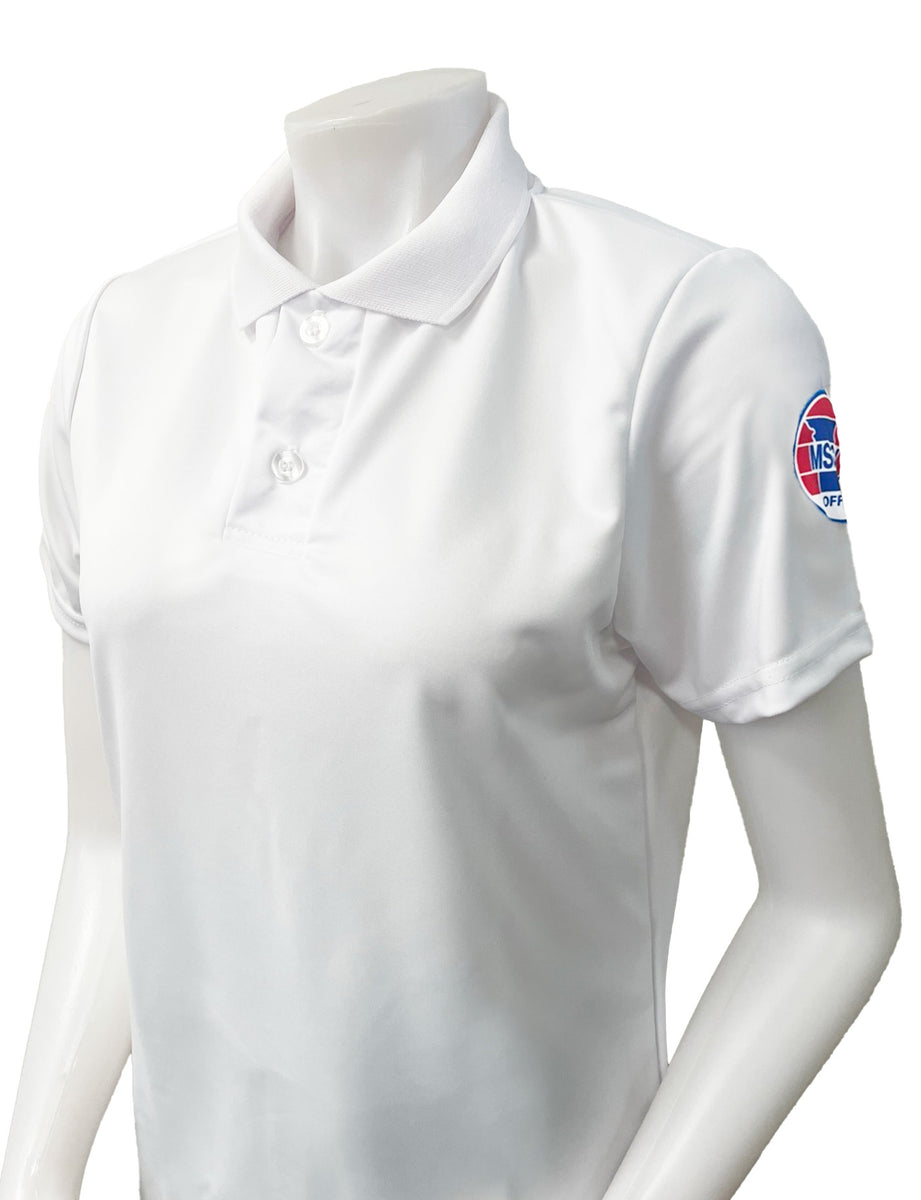 MSHSAA Volleyball White Women's Polo – Precision Officials